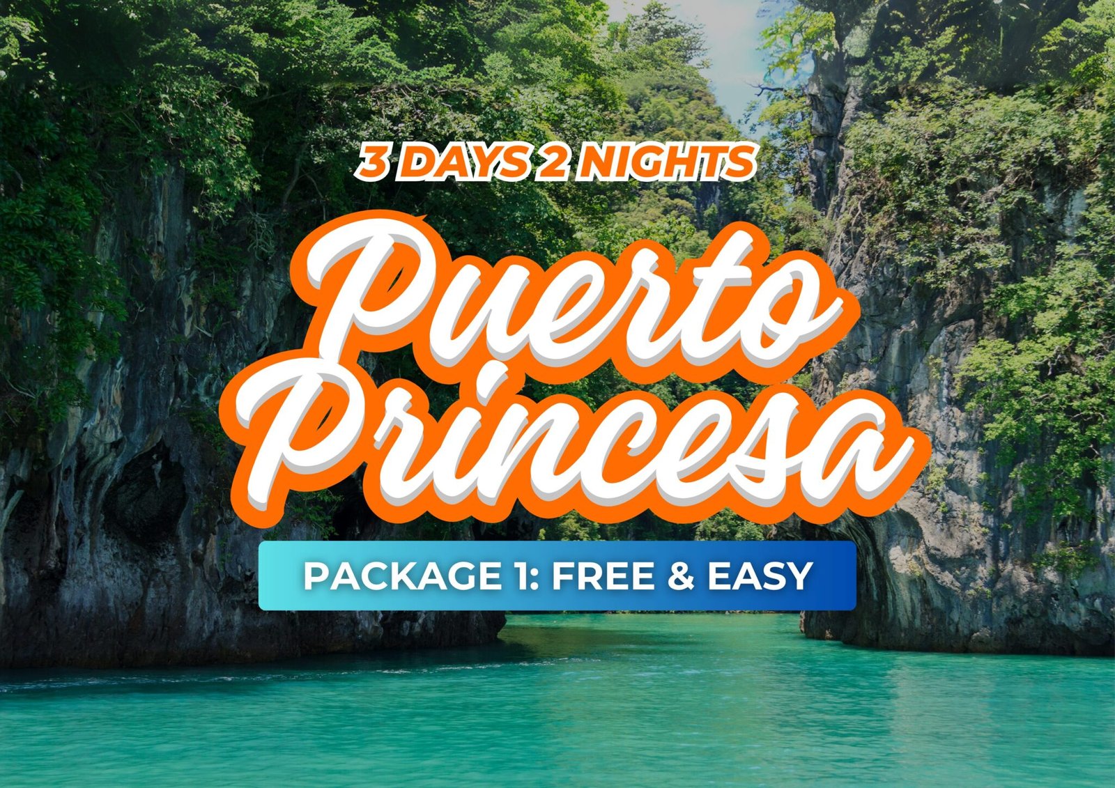 3D2N PUERTO PRINCESA PKG 1: FREE & EASY (NO TOUR) – ExploreWanders Travel and Tours